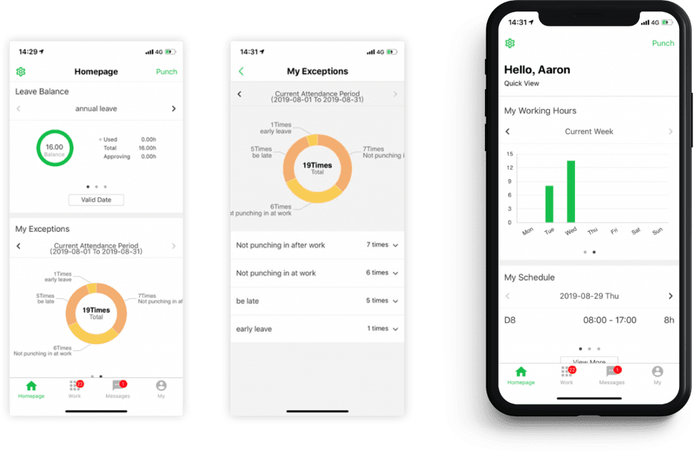 Workforce Mobile App: Employee Self-Service & T&A – Gaia WFM